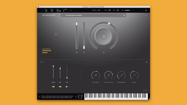 Originals Firewood Piano – Intimate Piano VST | Spitfire Audio