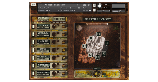 Hearth and Hollow – Plucked Folk Ensemble – VST Library | Spitfire Audio