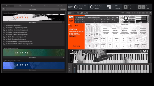 London Contemporary Orchestra Strings - Spitfire Audio