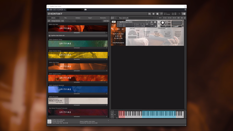 Spitfire Solo Violin – Expressive Solo Violin Instrument | Spitfire Audio