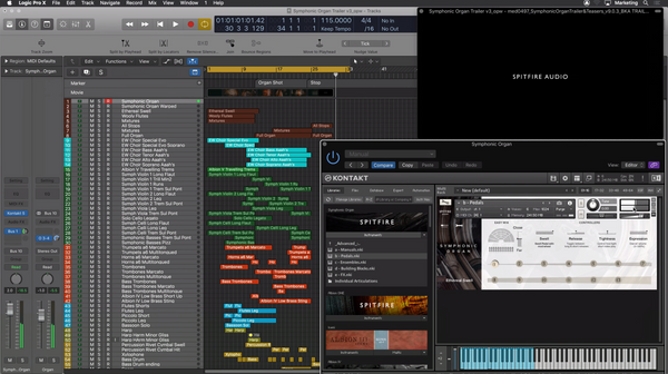 Symphonic Organ – Concert Pipe Organ Library | Spitfire Audio