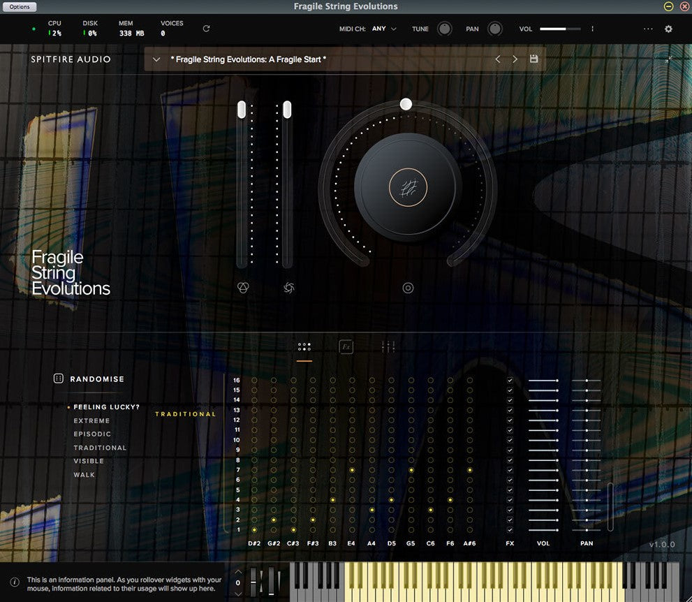 Fragile String Evolutions - Spitfire Audio