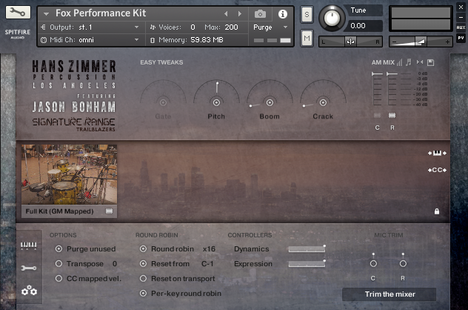 Hans Zimmer Drums - Spitfire Audio