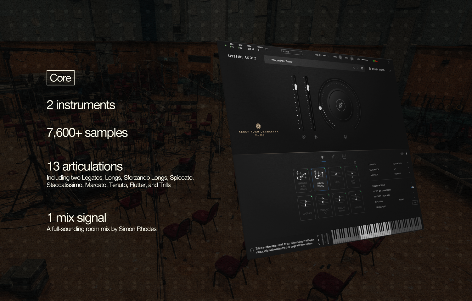 Abbey Road Orchestra: Flutes Core - Spitfire Audio