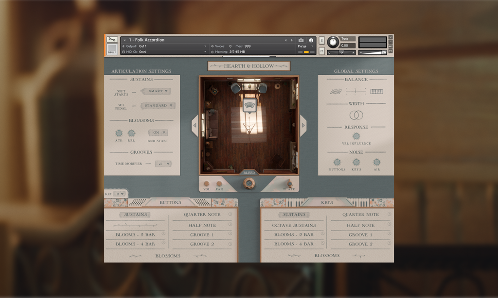 Hearth and Hollow – Folk Accordion – VST Library | Spitfire Audio